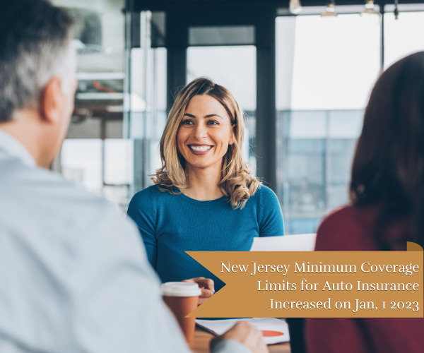 NJ Auto Insurance Minimum Coverage Increased in Jan 2023